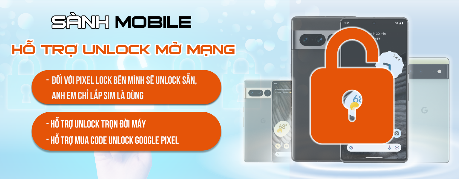 Cách Unlock Cho Google Pixel Mới Nhất 2024 - Sành Mobile